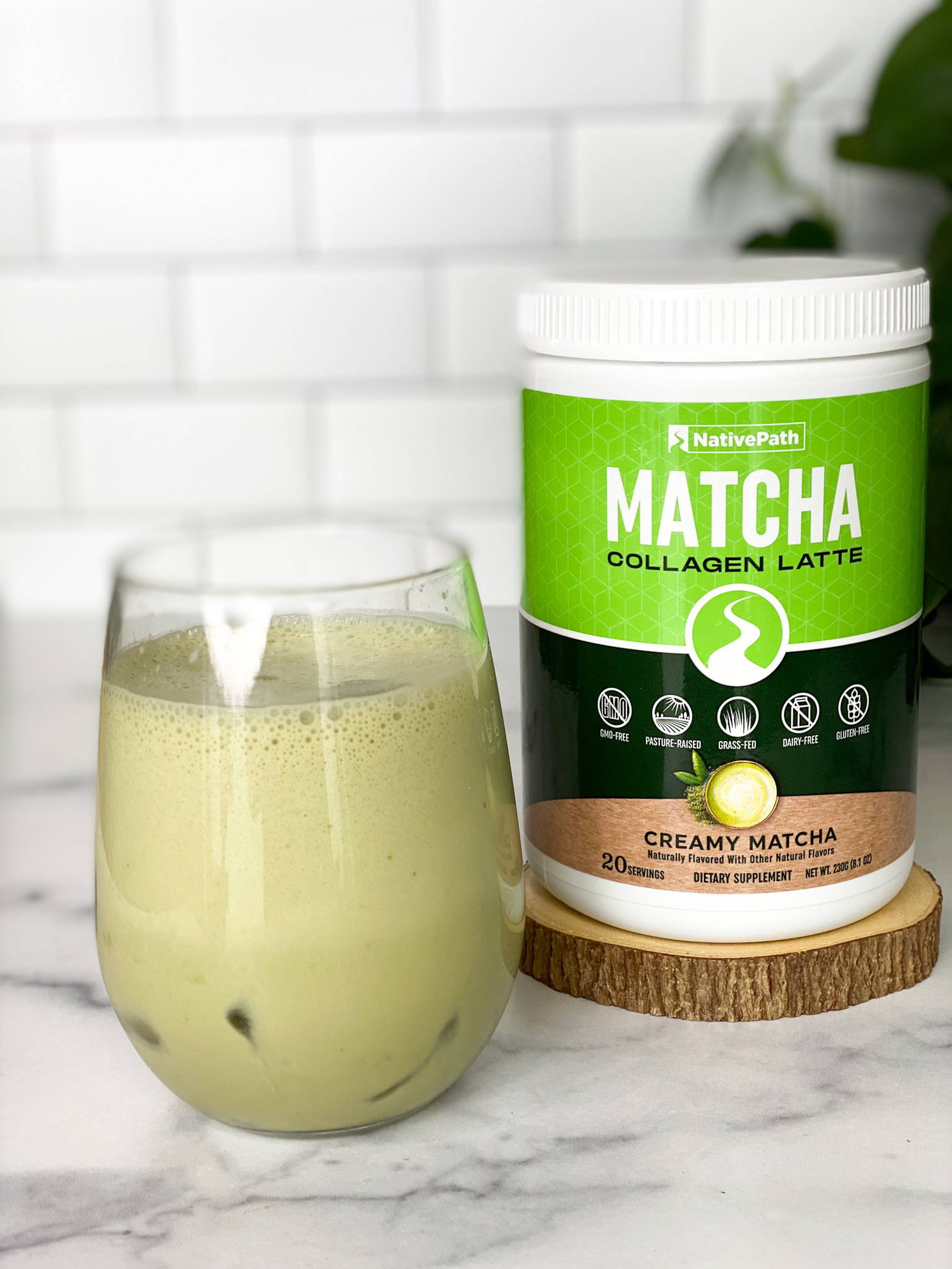 Matcha Collagen Latte – NativePath