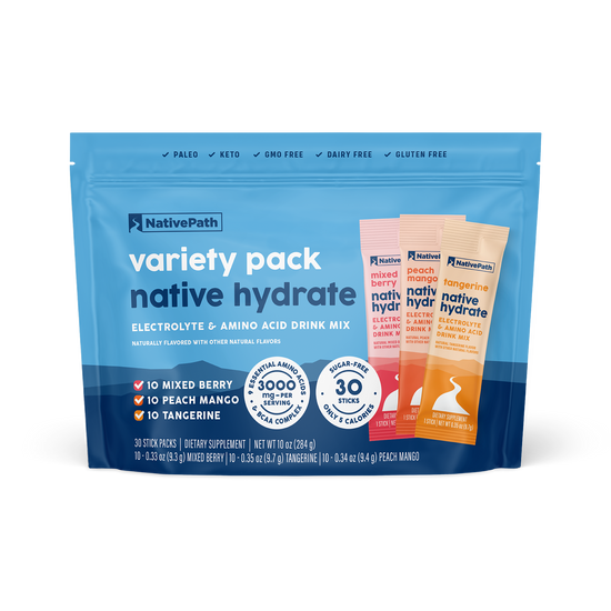 Native Hydrate - Variety Stick Packs – NativePath