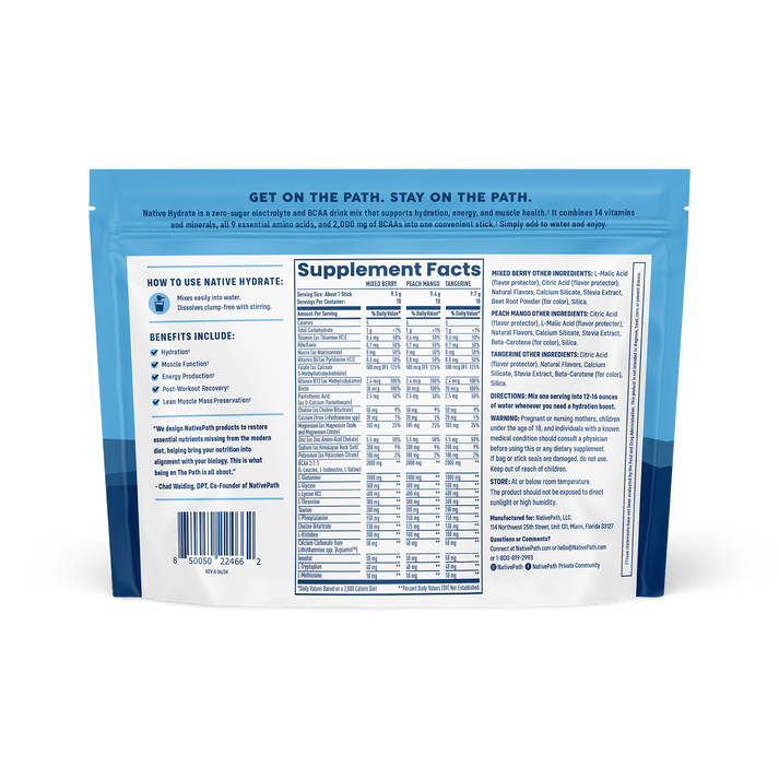 Native Hydrate - Variety Stick Packs – NativePath