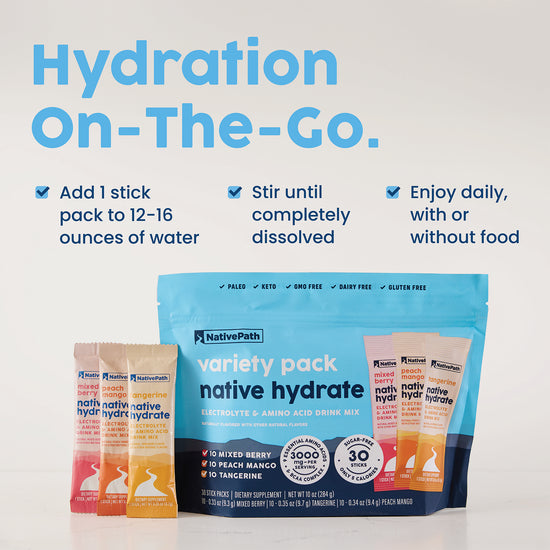 Native Hydrate - Variety Stick Packs – NativePath